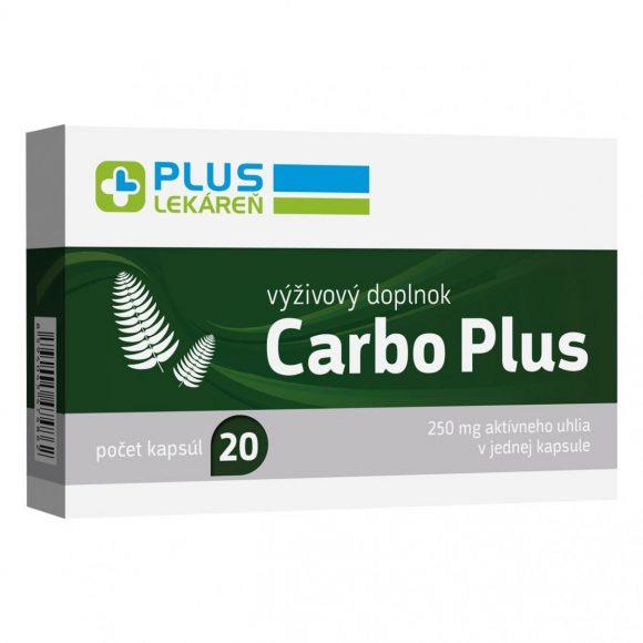 Carbo Plus 250 mg, 20 cps | Plus Lekáreň